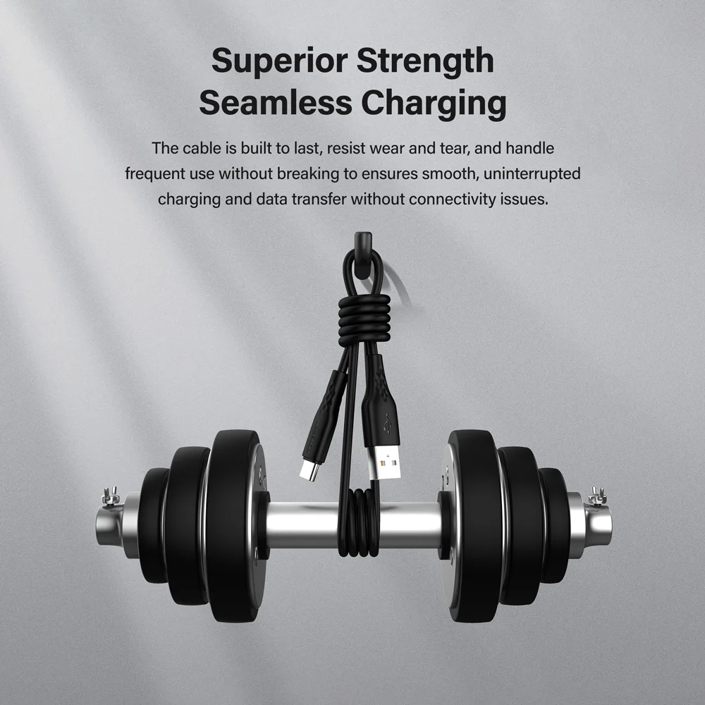 Link Usb to Type C (1m) 2.4A fast charging ( White & Black ...